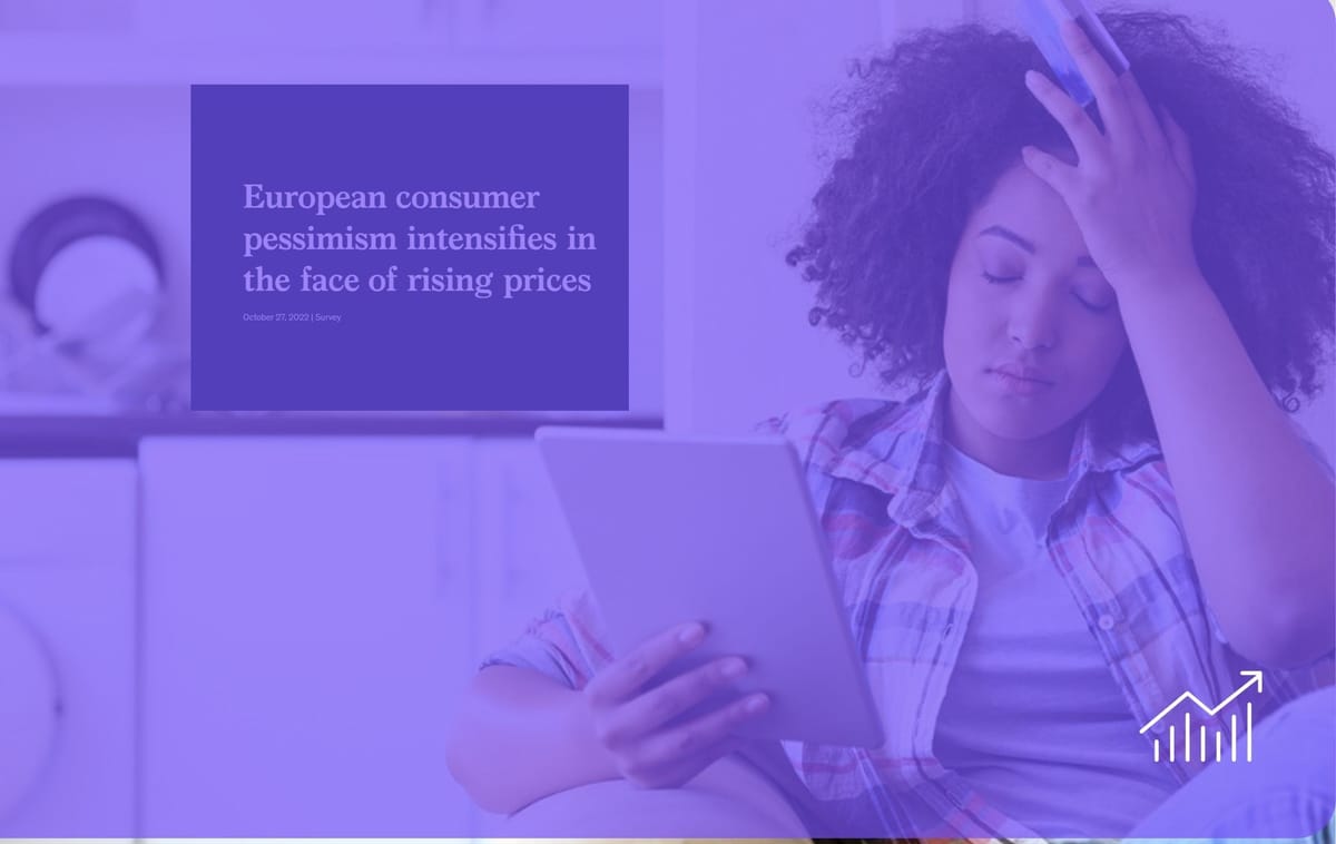 European Consumer Sentiments European Consumer Sentiments